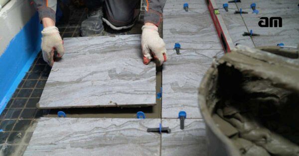 Cara Pasang Perekat Keramik Diatas Keramik Pakai AM 40